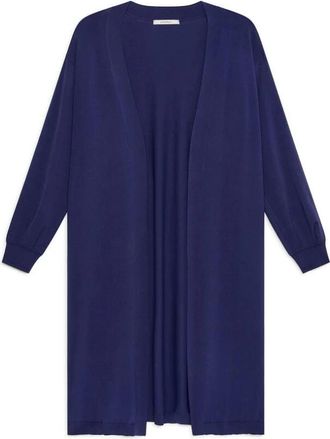 Maliparmi Maliparmi, Femme, Pulls, Bleu, Taille: 40 FR Viscose Fresh Cardigan