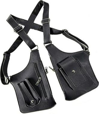 Generico Sac &agrave; bandouli&egrave;re Asceller - Sac &agrave; dos &eacute;tanche multi-poches anti-vol avec sangle r&eacute;glable | mod&egrave;le vintage, pour cl&eacute;s, t&eacute;l&eacute;phone, carte, argent, usage