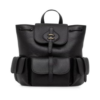Coccinelle Handtasche Genarbtes Leder - - Bags - Damen - Schwarzk - ONE SIZE