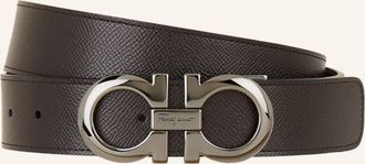 Ferragamo Ferragamo Ledergürtel Zum Wenden braun