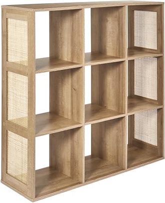 The Home Deco Factory HD0246 - Modulare Aufbewahrungsbox, 9 Fächer, Bali