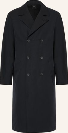 A.P.C. Mantel Crois&eacute; blau