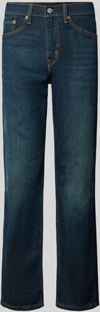 Levi's Straight Fit Jeans aus Baumwoll-Mix Modell 505