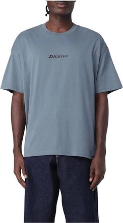 Dickies Homme, Tops, Bleu, Taille: XL T-shirt à manches courtes coupe décontractée