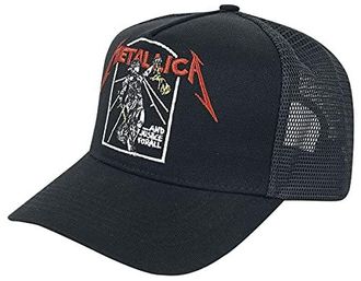 Metallica Justice Unisexe Casquette Noir 100% Polyacrylique