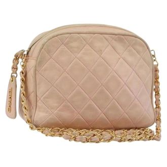 Chanel Pre-owned Sac bandouli&egrave;re vintage - Femme - Pre-owned - Beige - Taille: ONE Size