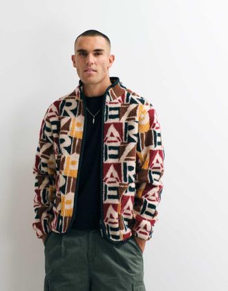 Parlez Clothing Jacke mit abstraktem Print in Multi