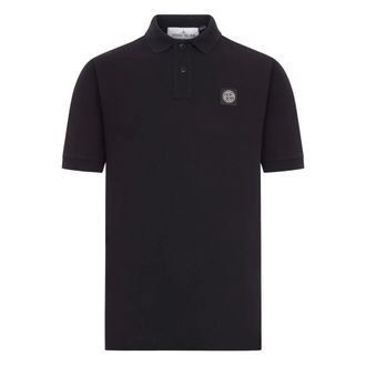 Stone Island Homme, Tops, Bleu, Taille: M Logo Polo