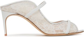 Malone Souliers Pantoletten MALONE SOULIERS Noah 70-10 Weiß