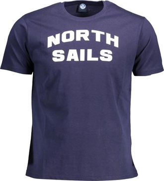 North Sails Homme, Tops, Bleu, Taille: S T-shirt &agrave; manches courtes
