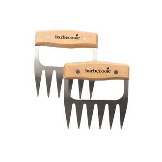 Barbecook Set de 2 Griffes &agrave; Viande pour Pulled Pork Barbecue