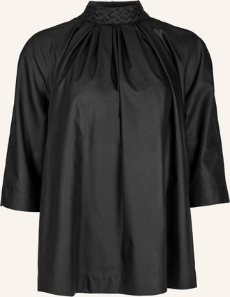 Helene Galwas Bluse Aus Baumwolle Emily schwarz