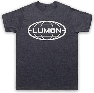 My Icon Art and Clothing Sever Lumon Globe Logo T-Shirt des Hommes, Ardoise Classique, Large