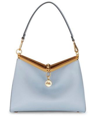 Etro sac port&eacute; &eacute;paule Vela m&eacute;dium en cuir - Bleu
