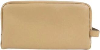 Fendi Sac pochette vintage doccasion - Femme - Pre-owned - Beige - Taille: ONE Size