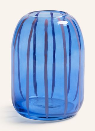 &k Amsterdam &K Amsterdam Vase Sweep blau