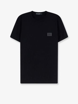 Dolce & Gabbana Cotton t-shirt with iconic detail - DOLCE & GABBANA - gender_Man