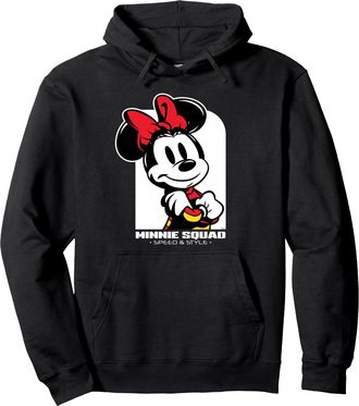 Disney Racing Minnie Squad Speed & Style Race Car Driver Pullover Hoodie