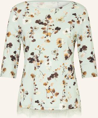 Marc Cain Shirt Mit 3/4-Arm Und Spitze gruen