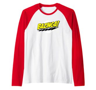 The Big Bang Theory Sheldon Bazinga Raglan