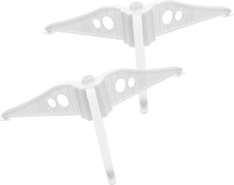 NUOBESTY 2stücke Kleiner Künstlicher Baumständer Weihnachtsbaumfuß Robuster Baumfuß Für Künstliche Bäume Ersatz-baumständer Für Künstliche Bäume Festtagsbaumfu