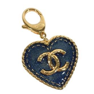 Chanel Pre-owned Vintage Porte-cl&eacute;s - Femme - Pre-owned - Bleu - Taille: ONE Size