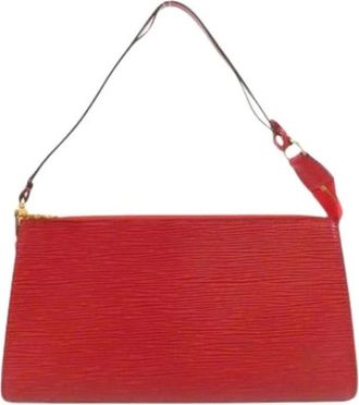 Louis Vuitton Pochette Pouch Pre-owned - Femme - Pre-owned - Rouge - Taille: ONE Size