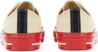 Converse Heart Print Cotton Sneaker - White