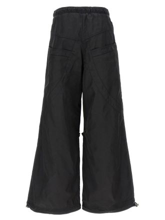 The Attico Womens Black Polyester Casual Pants