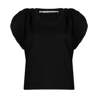 Alexander Wang &Auml;rmelloses Oberteil mit Drapierung an der Schulter - - Blouses & Shirts - Damen - Schwarzk - XS