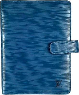 Louis Vuitton Portefeuille compact doccasion - Femme - Pre-owned - Bleu - Taille: ONE Size