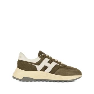 Hogan Homme, Chaussures, Vert, Taille: 40 EU Baskets