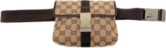 Gucci Sac banane Pre-owned - Femme - Pre-owned - Beige - Taille: ONE Size
