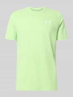 Under Armour T-Shirt mit Logo und Rundhalsausschnitt
