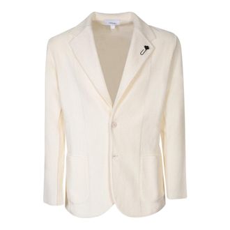 Lardini Jacke im Cardigan-Stil - - Jackets - Herren - Beige - L