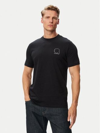 Karl Lagerfeld T-Shirt 755026 563224 Dunkelblau Regular Fit