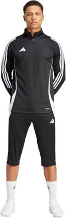 adidas Adidas Pantalon Tiro 24 3/4 pour Homme, Noir/Blanc, XL