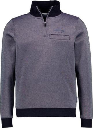 Daniel Hechter Herren Troyer blau unifarben