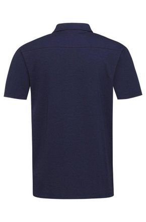 Greiff Poloshirt Greiff SHIRTS Herren Poloshirt Kurzarm Kent Regular-Fit Marine