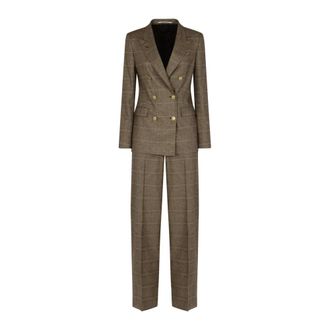 Tagliatore T Parigi Blazer - - Suits - Damen - Braun - 3XL