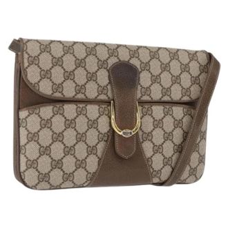 Gucci Sac bandouli&egrave;re en plastique Pre-owned - Femme - Pre-owned - Beige - Taille: ONE Size