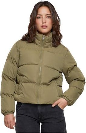 Urban Classics Doudoune Courte Femme Veste dhiver olive S 100% Polyester