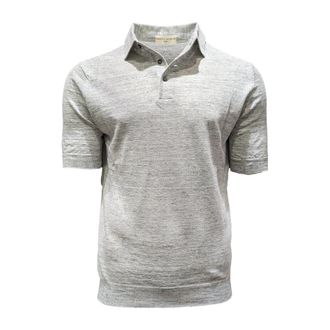 FILIPPO DE LAURENTIIS Langarm-Poloshirt - - Tops - Herren - Grau - 2XL