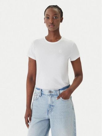 HUGO BOSS T-Shirt Eventsa10 50557843 Wei&szlig; Slim Fit