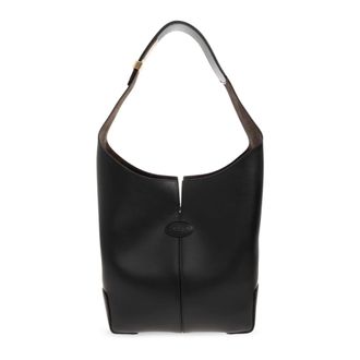 Tod's Femme, Sacs, Noir, Taille: ONE Size Di Bag Folio Small