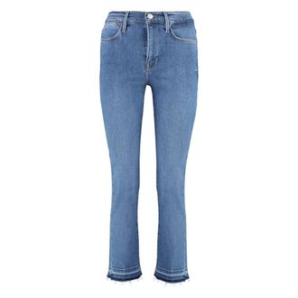 Frame Denim Femme, Jeans, Bleu, Taille: W28 Le High Jeans droits