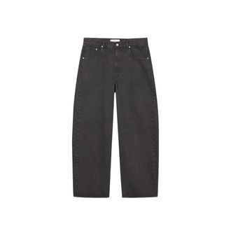Dunst Relaxed Curved Wide Jeans - - Jeans - Herren - Grau - L
