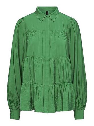 Vero Moda Pala Ls T-Shirt S. Noos L/S, Vert foug&egrave;re, M Femme