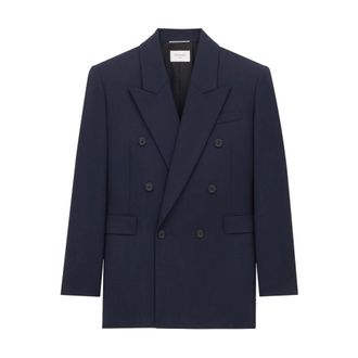 Saint Laurent Herren, Jacken, Blau, LGr&ouml;&szlig;e