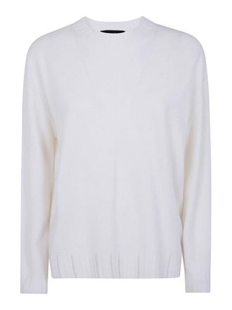 Fabiana Filippi Pull Col Rond - Blanc